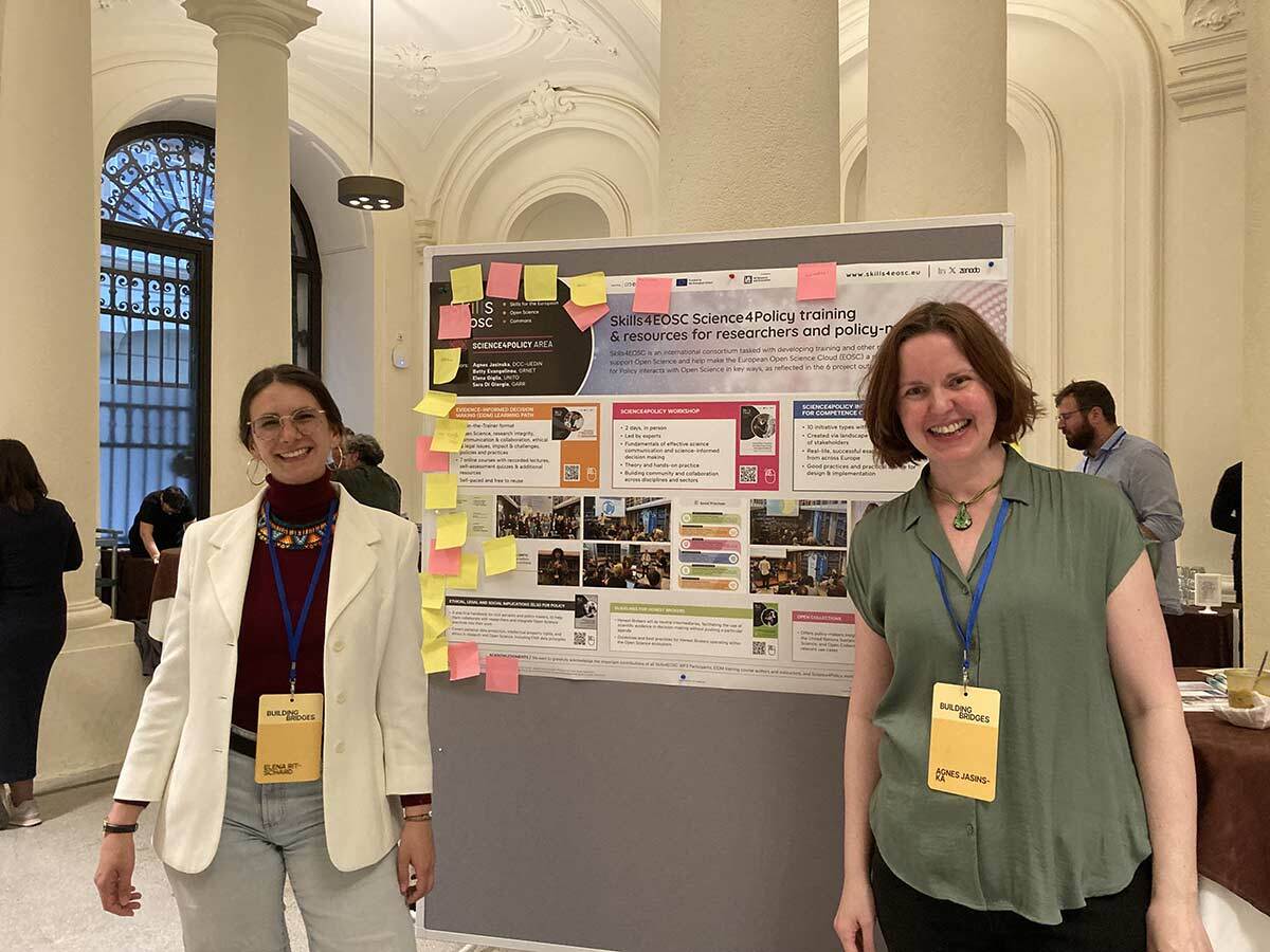 Skills4EOSC Poster Voted “Most Effective” at SAM Conference 2025 in Vienna